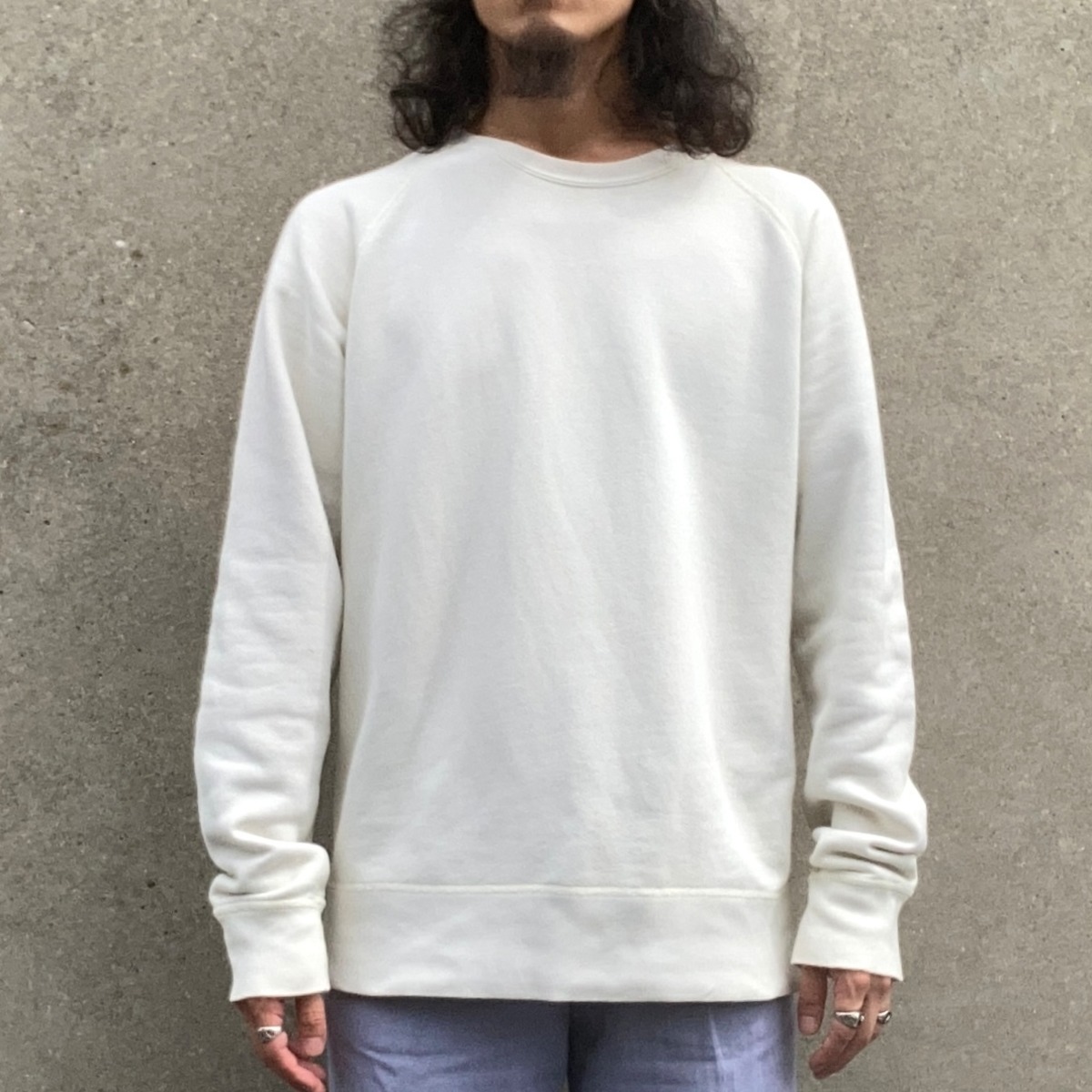 made in USA velva sheen white sweat | used & vintage WATARU