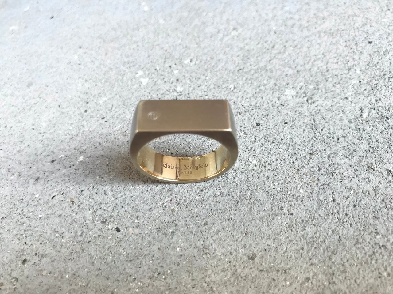 Maison Margiela numbering ring gold silver 925 MADE IN ITALY | AFTER DARK
