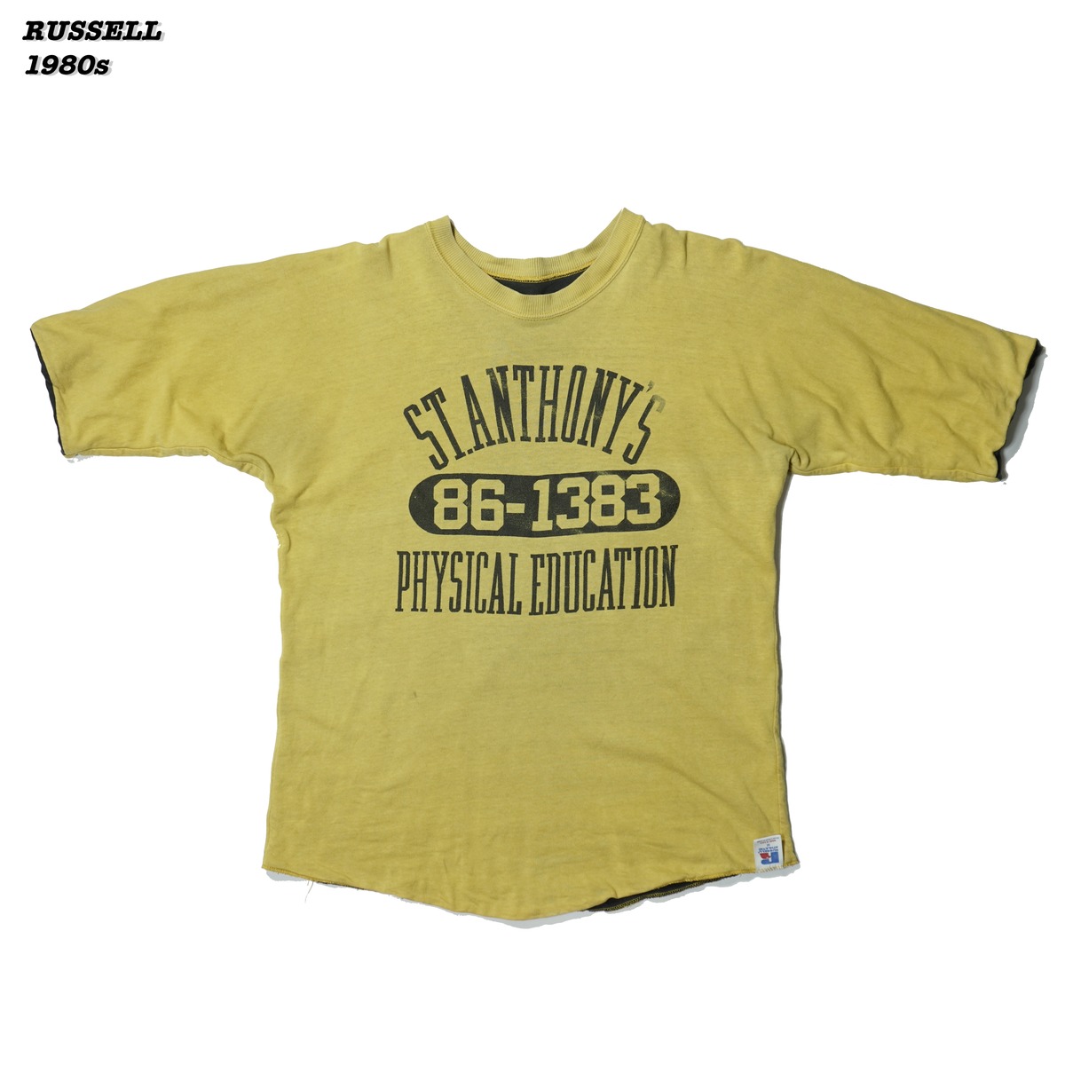 RUSSELL REVERSIBLE T-SHIRTS 1980s T340 | Loki Vintage&Used
