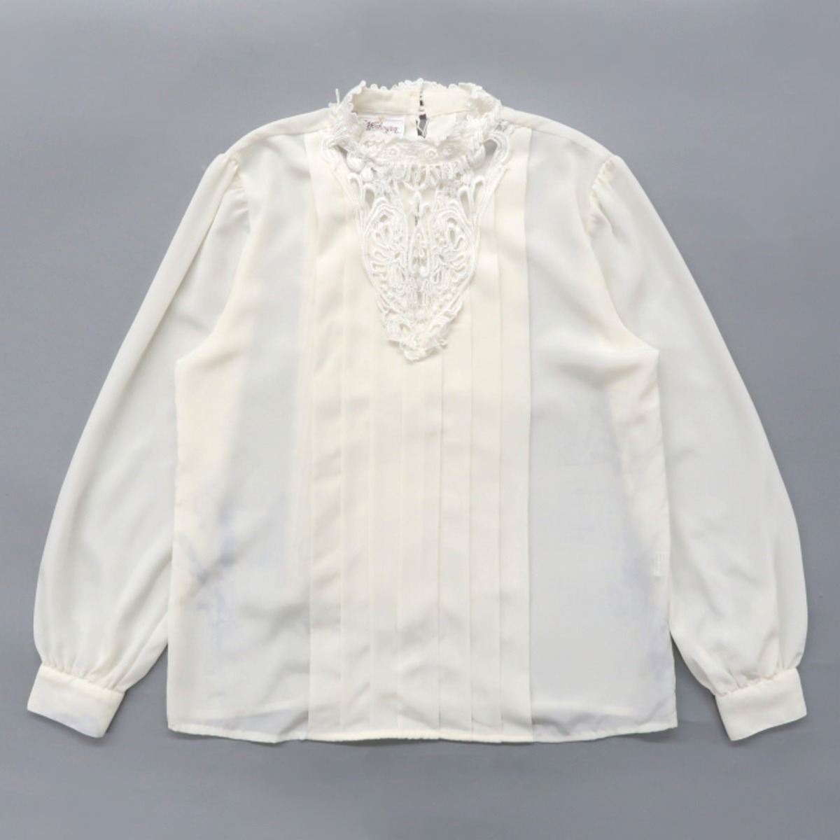 古着 レディース デザイン ブラウス シャツ ホワイト サイズ表記：6 gd82051 | 古着屋SLAT オンラインショップ 【古着通販 ...