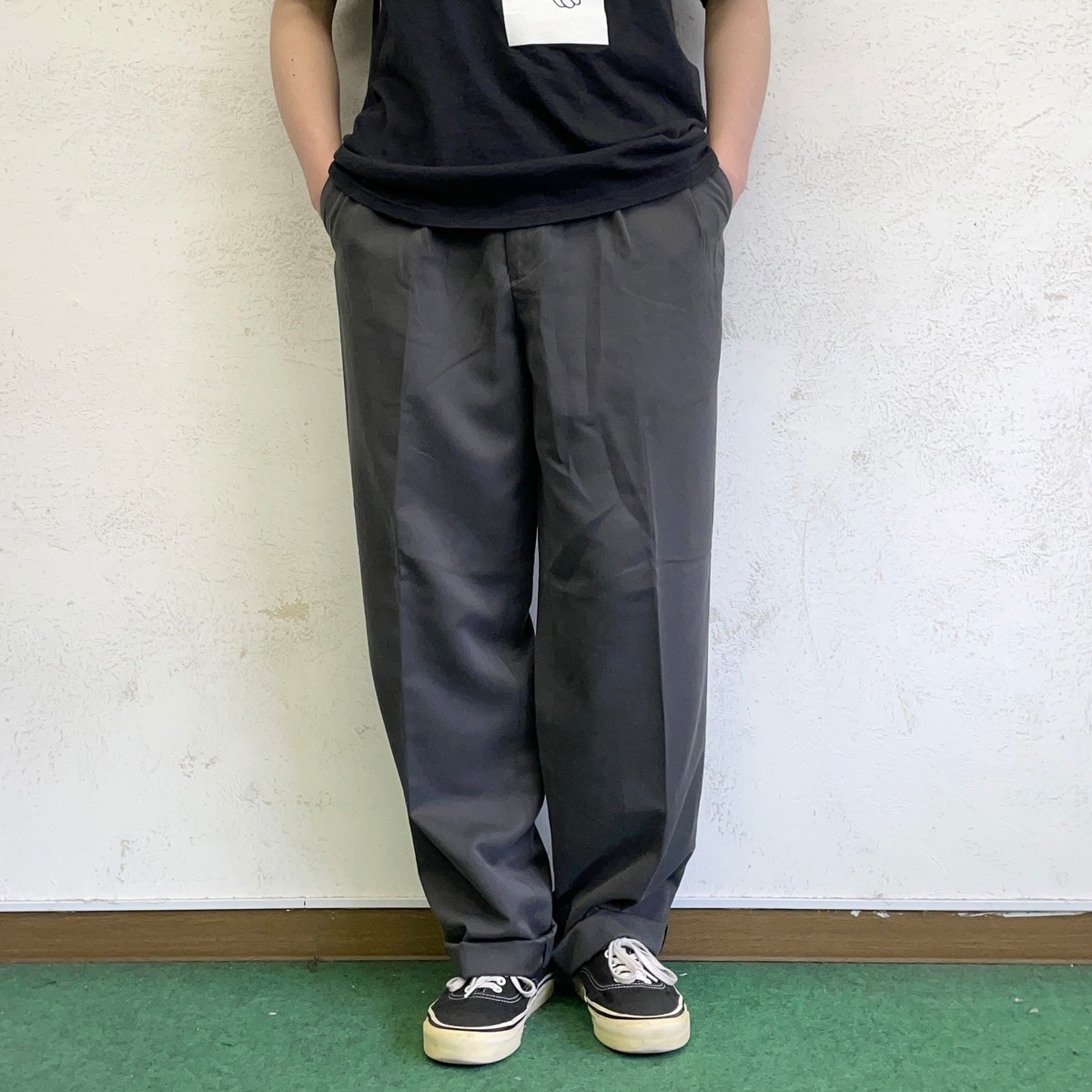 00's PERRY ELLIS OLD SLACKS size/W30L32 ペリーエリス スラックス | ANY
