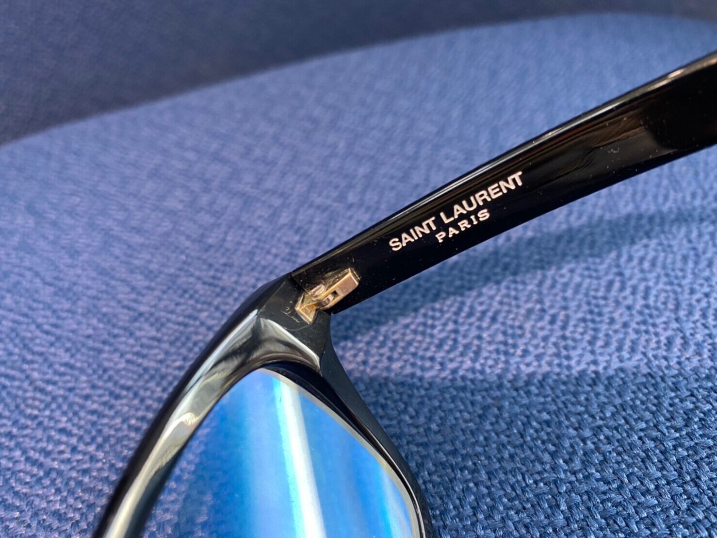 SAINT LAURENT SL50/F EYEWEAR BLACK SLIM 51 23 26943 | BRAND BUYERS OSAKA