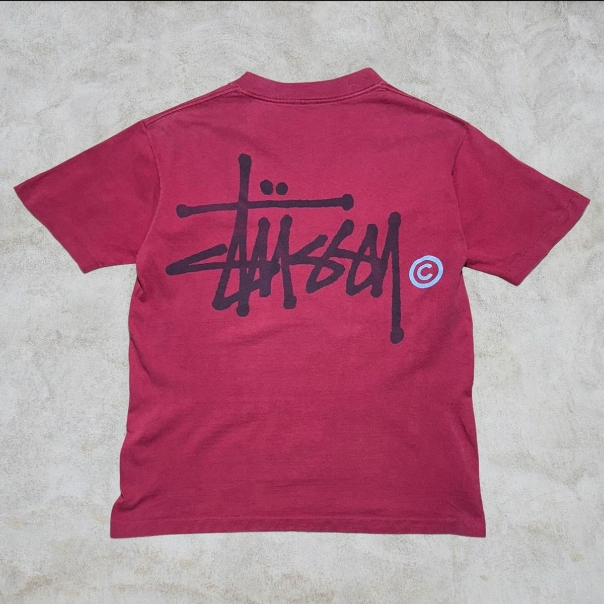 90's old sttussy Design Tee 白タグ【下北沢店】 | curb