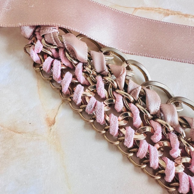 【649】リボンネックレス | BELLA GENTE