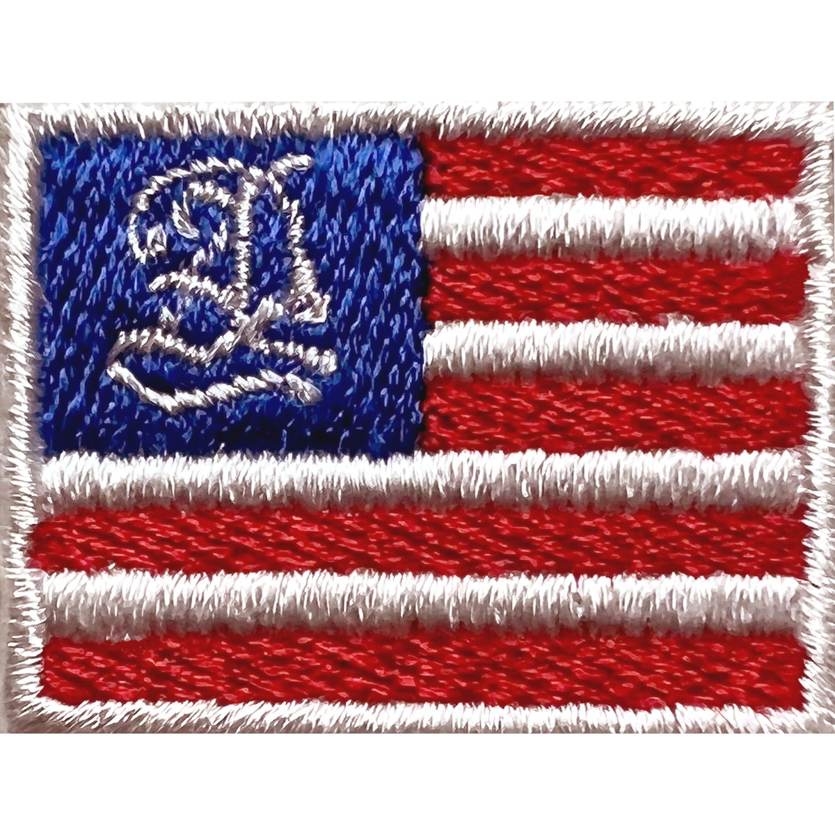 2.5cm x 3.2cm【AFO】FLAG WAPPEN【ゆうパケット配送対象商品】星条旗 国旗ワッペン | AFO