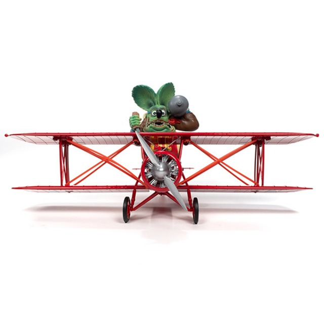AUTO WORLD 1:30 RAT FINK 1929 WACO STRAIGHTWING RAT BARON AIRPLANE【ラット ...
