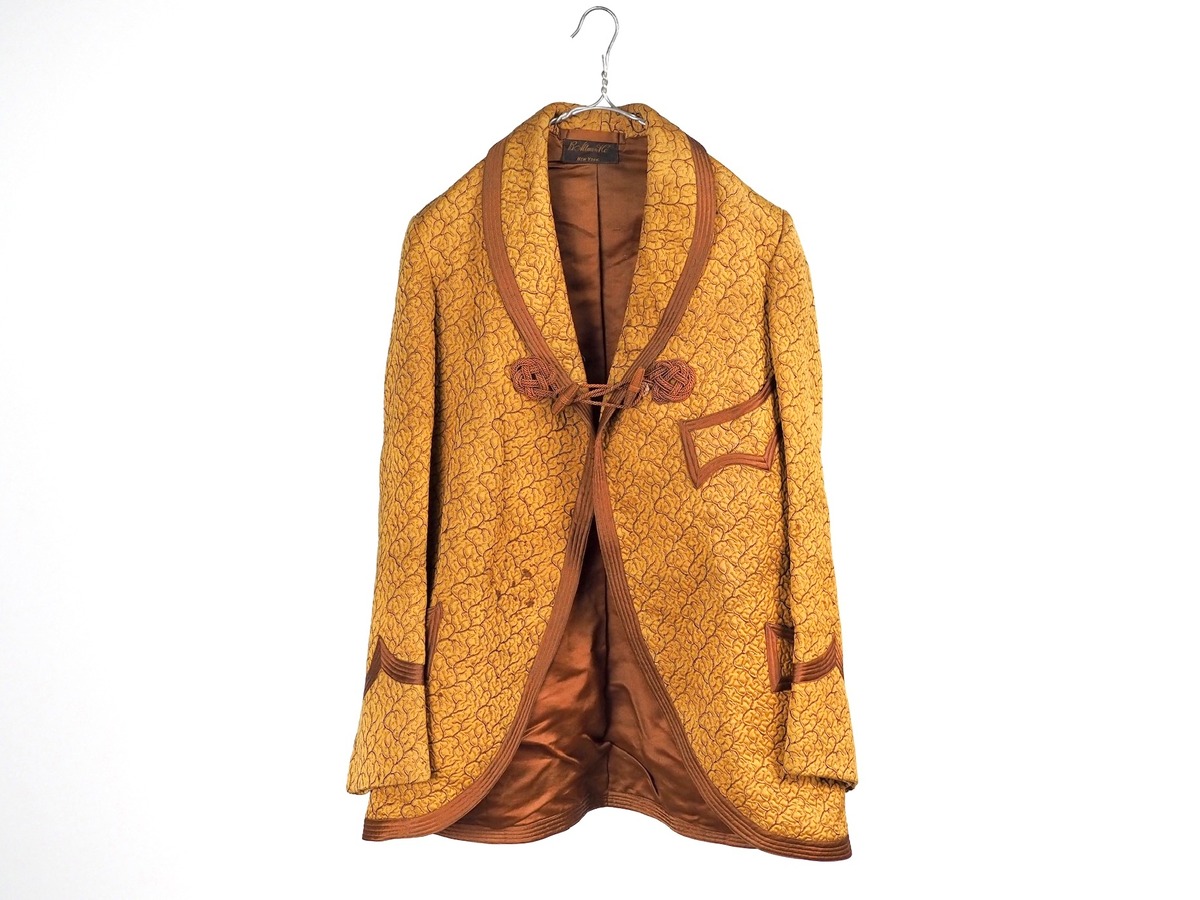 〜1930's B.Altman & Co NEW YORK smoking jacket | FESTINA LENTE VINTAGE