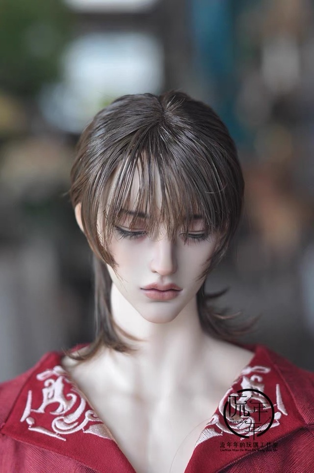 BJD 1/3 1/4 MDD KUMAKO SD DD 造型 ヘアパーツ アニメ 漫画 かつら 球体関節人形 ウィッグ ウイッグ ドール ヘッド SD DD MDD MSD KUMAKO ...