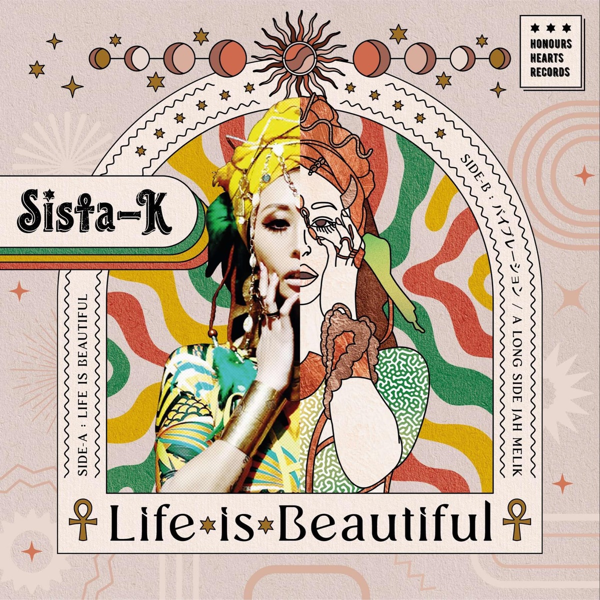 Sista-K/Life is beautiful vinyl 初回限定ステッカー付 | The Boom apparel