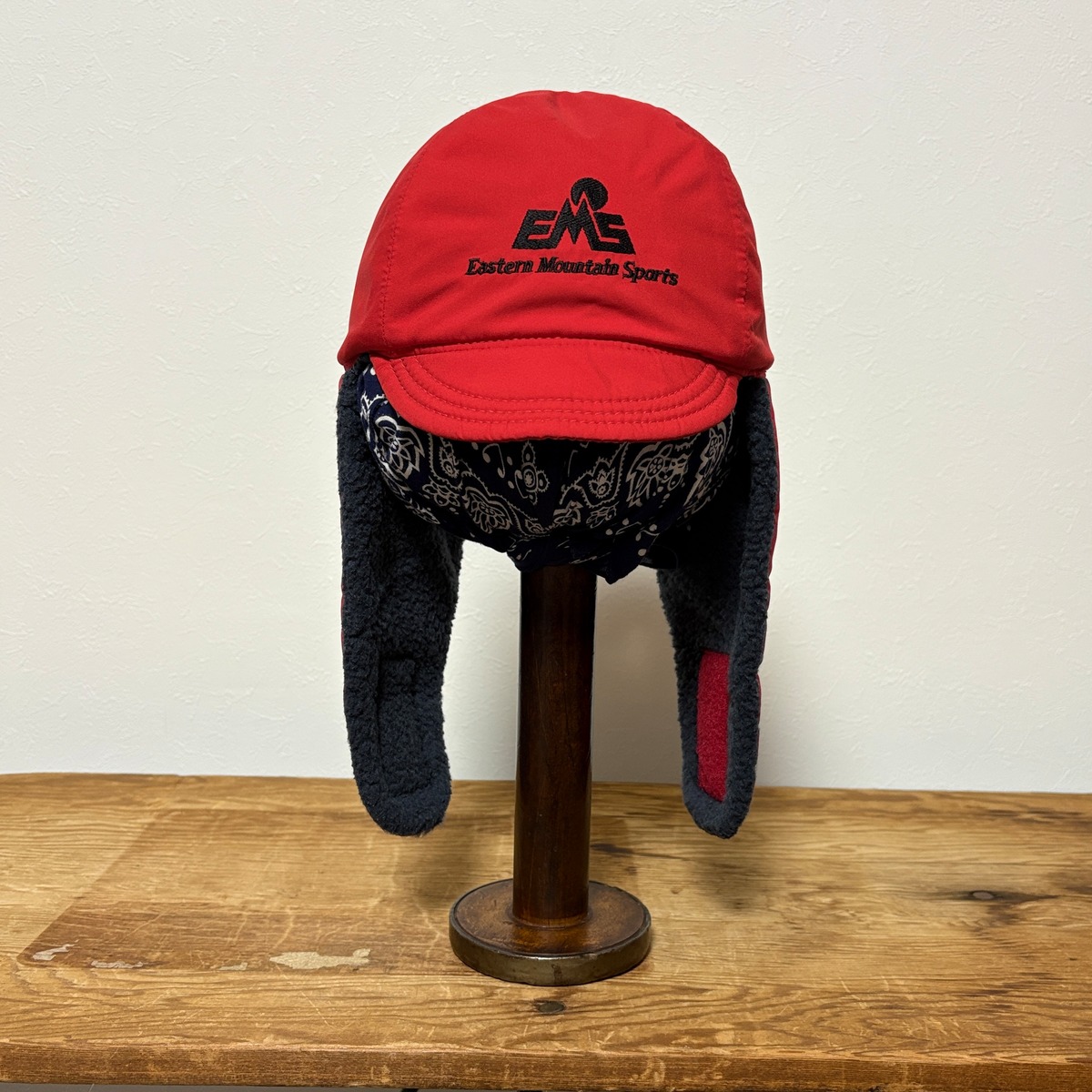 90s USA製 EMS EASTERN MOUNTAIN SPORTS GORE-TEX Earflaps Cap BoaFleece ...