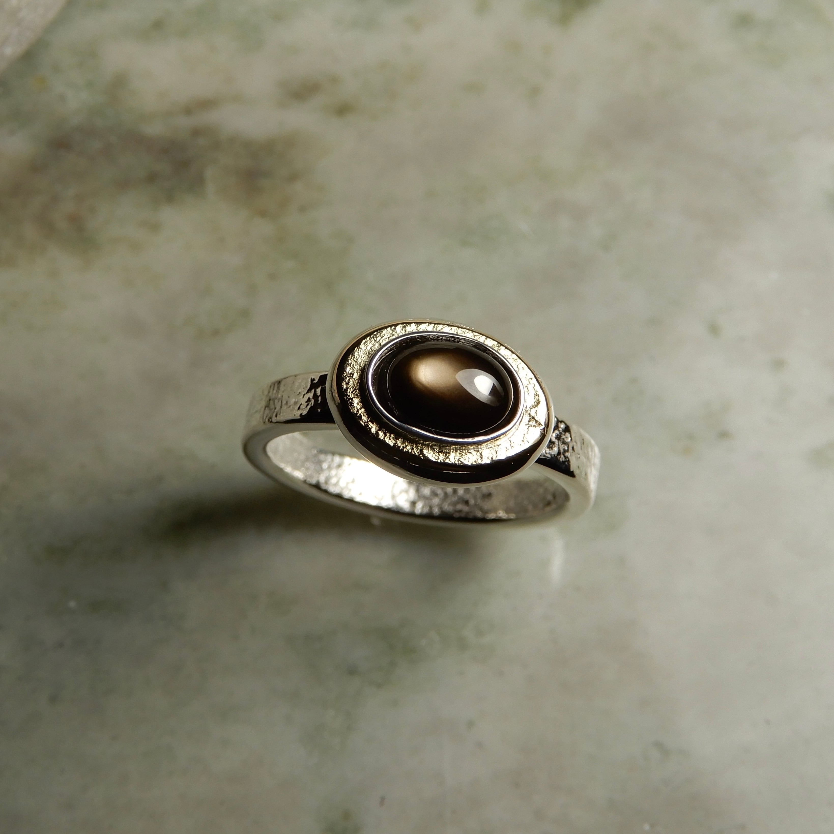 revive order mineral ring sv/star sapphire 1.54ct | RABEA / ラベア