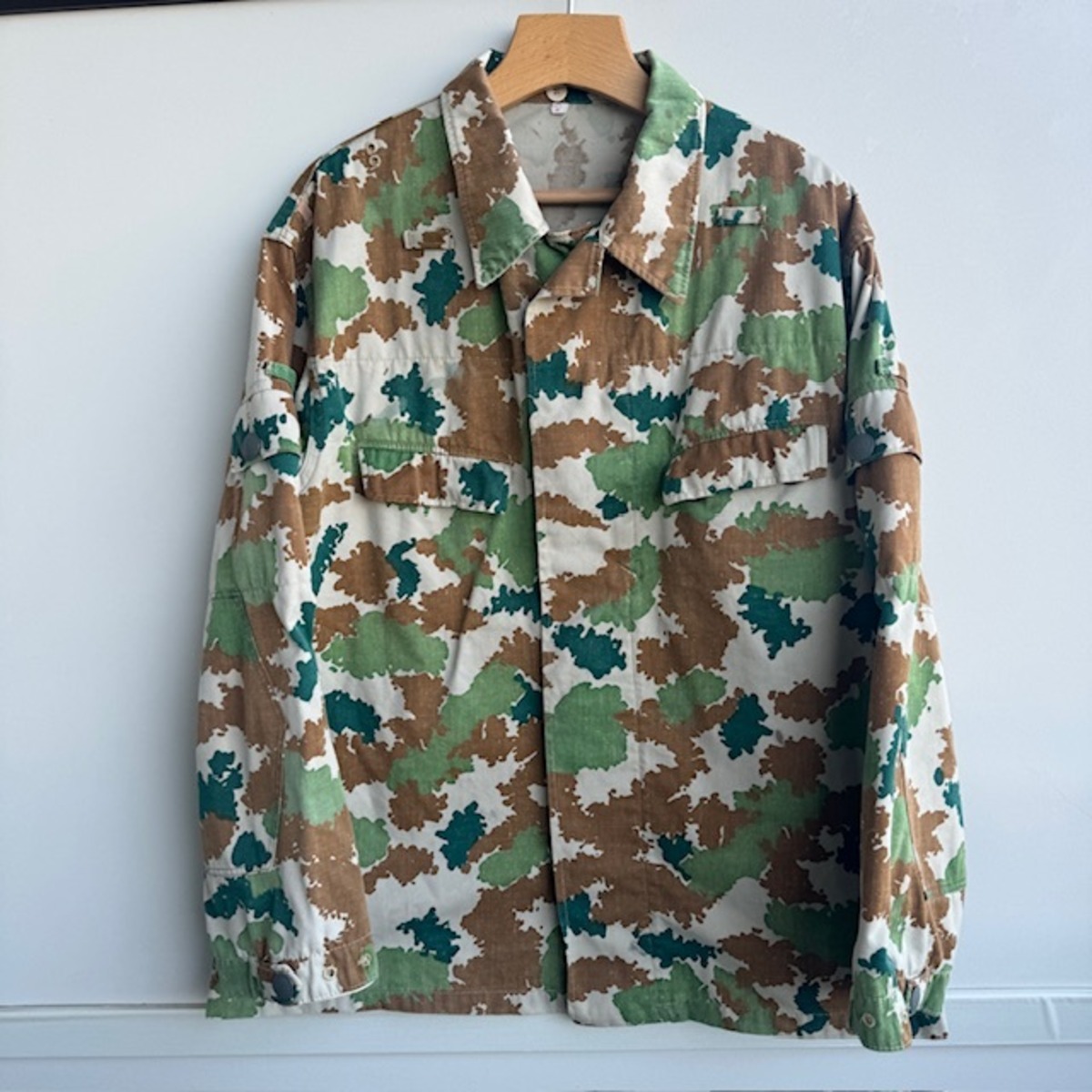 60s East German NVA Blumentarn Camouflage Jacket (東ドイツ ブルメンターン カモフラージュ ...