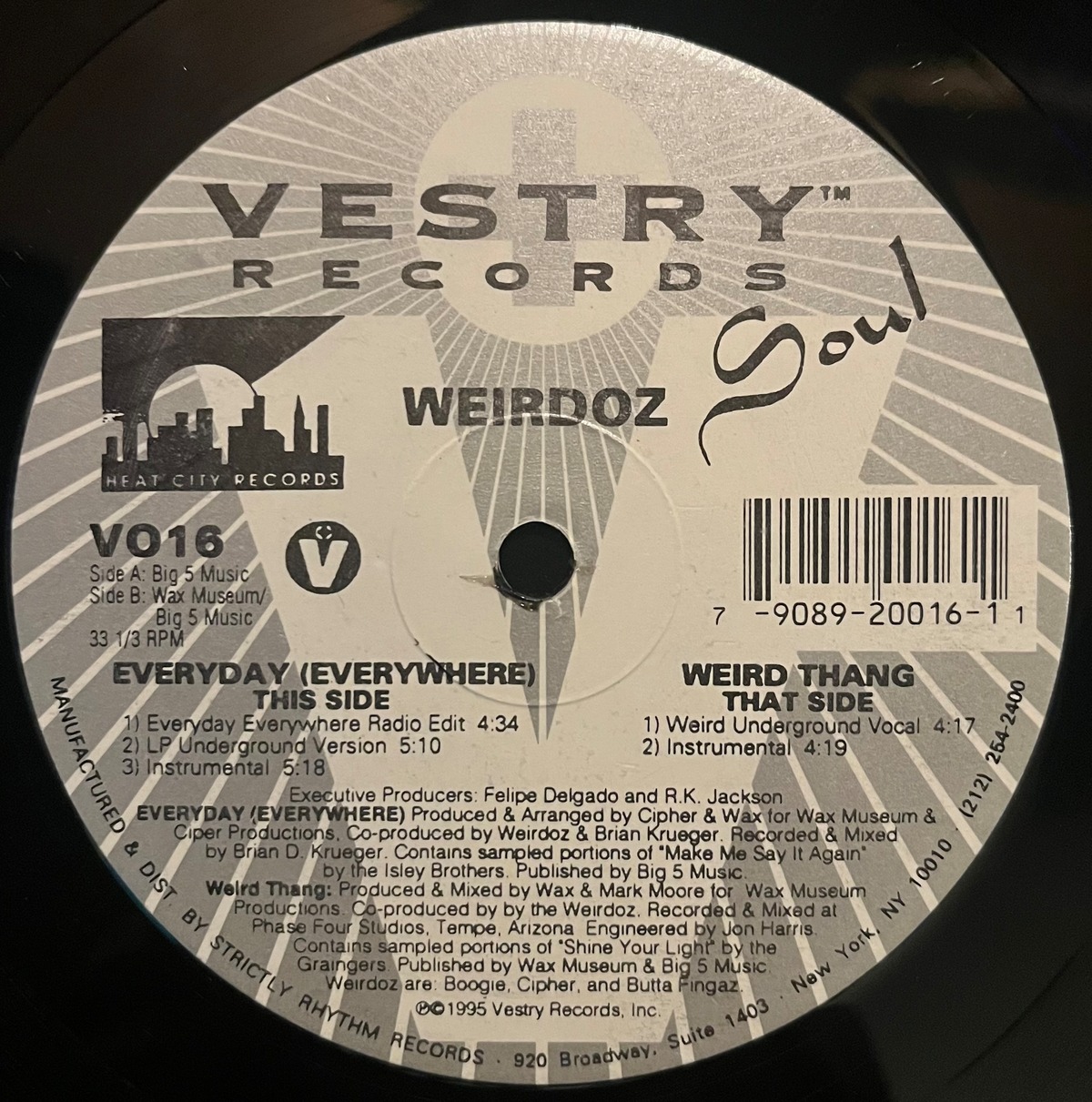 Weirdoz – Everyday (Everywhere) (12") | oleo Records