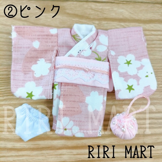 オビツ11 浴衣+帯+パンツ+巾着 ねんどろいどどーる 着物 | RIRI MART ～smallclothes～