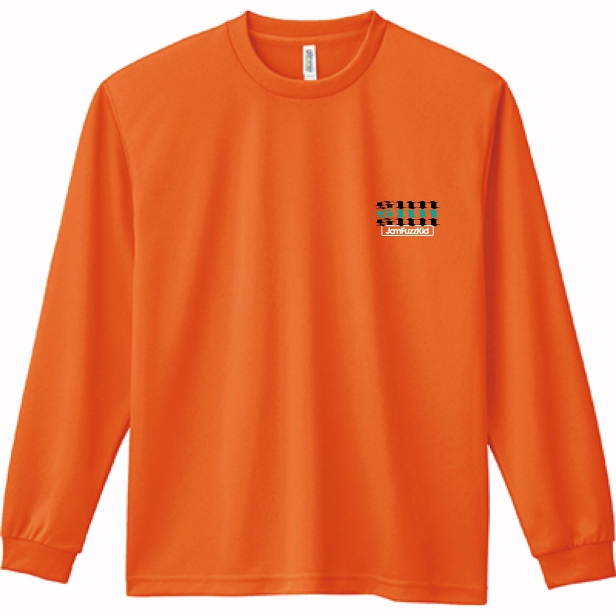 Jam Fuzz Kid "SUN"刺繍 LONG SLEEVE T-SHIRT | Jam Fuzz Kid OFFICIAL WEB SHOP