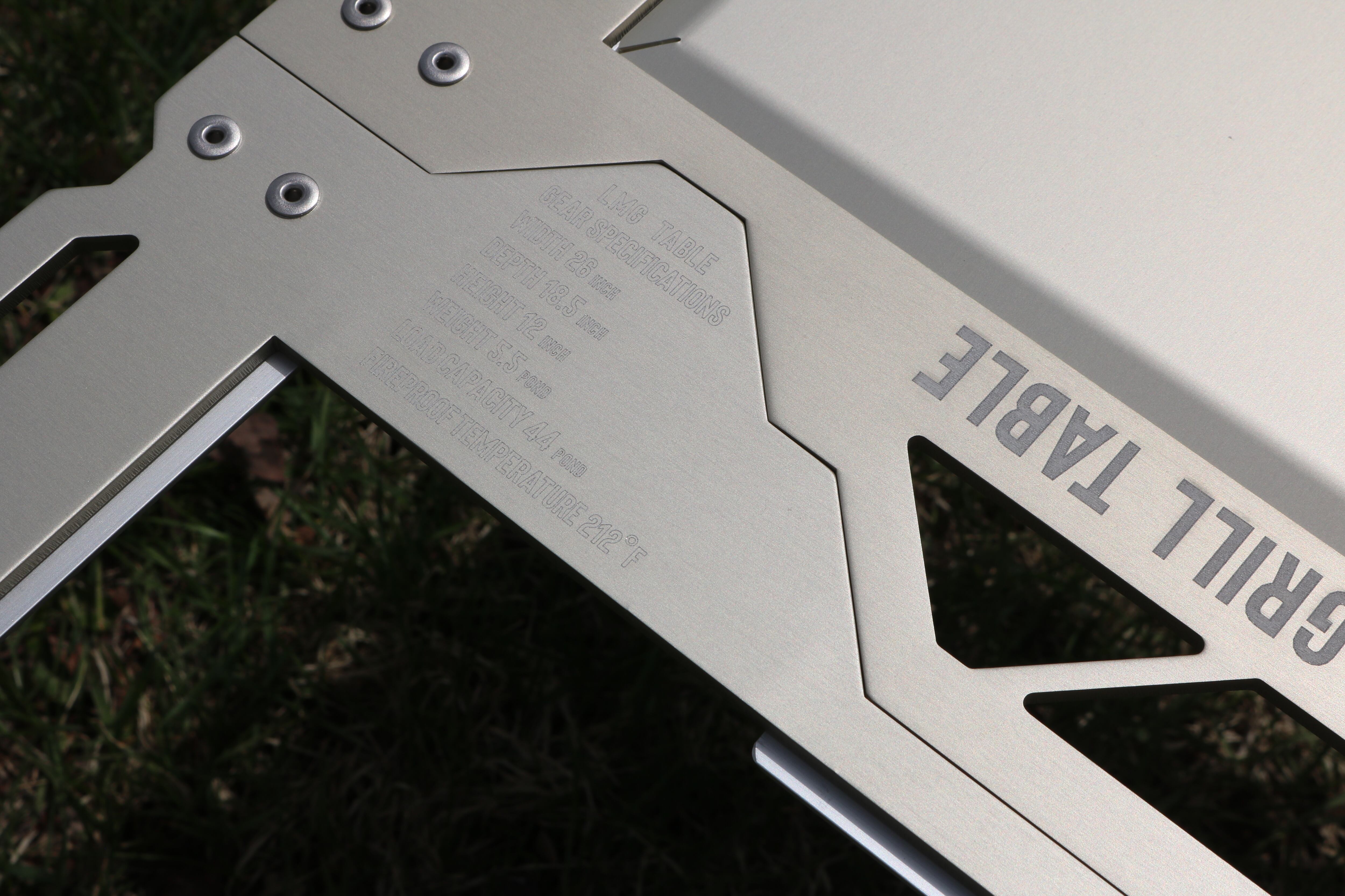 Light Metal Grill (LMG) Table Set | Bacats (Base Camp Tools)