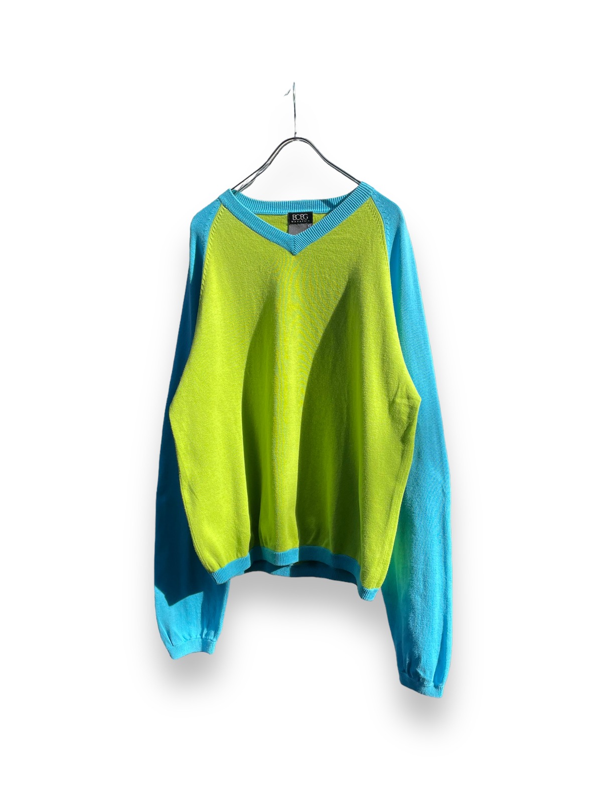 1990s 2 tone cotton knit | PARA select&vintage