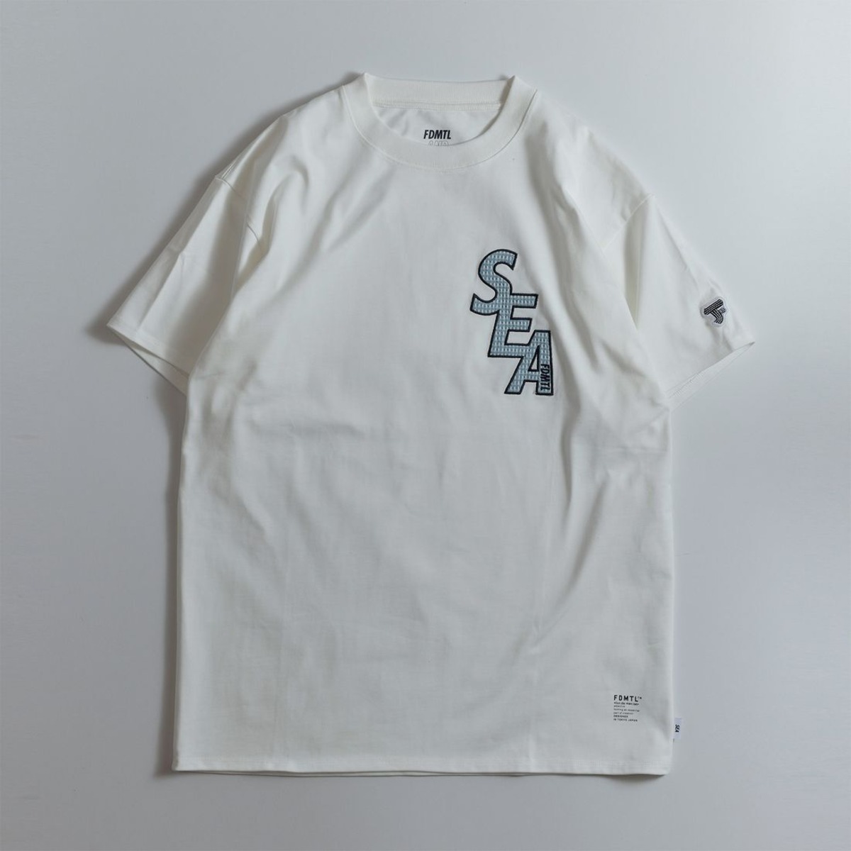 WIND AND SEA FDMTL PATCH TEE WHITE | fusion1999