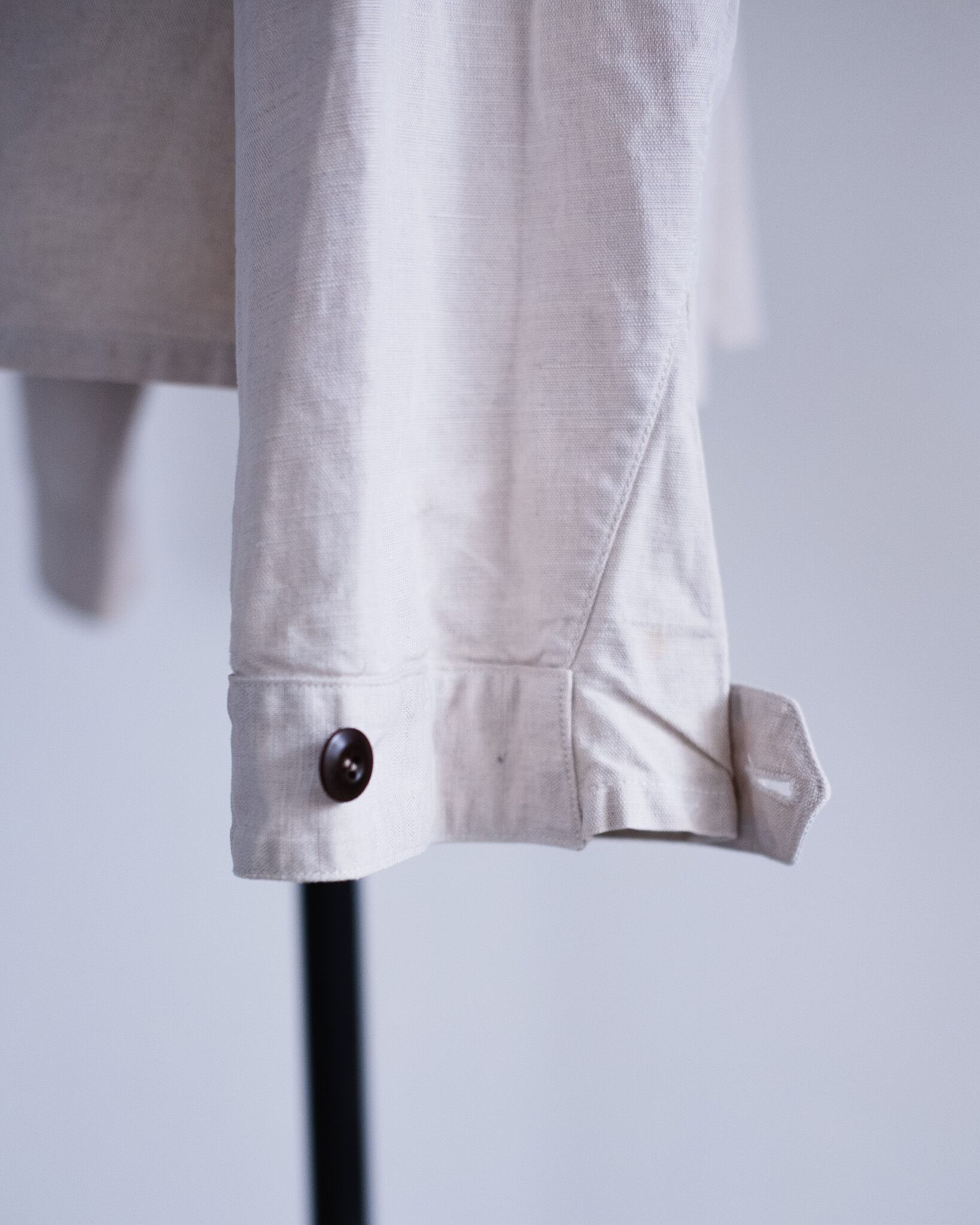 [80's] "BONEVILLE" Lino-Flax Cotton Zip up Jacket | recollection vintage