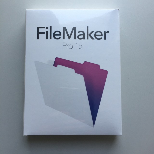 FileMaker Pro 15 Win&Mac 対応 通常版 パッケージ版 | PCSOFT-ONE