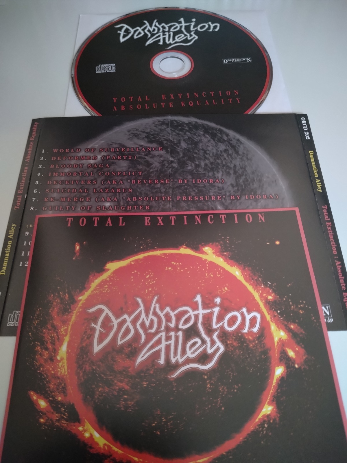 DAMNATION ALLEY/TOTAL EXTINCTION | RECORD SHOP CONQUEST/レコードショップコンクエスト