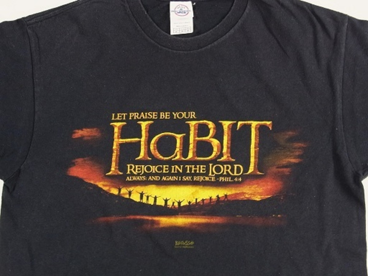 2012 Hobbit パロディ HaBIT Tシャツ | CYCLONE
