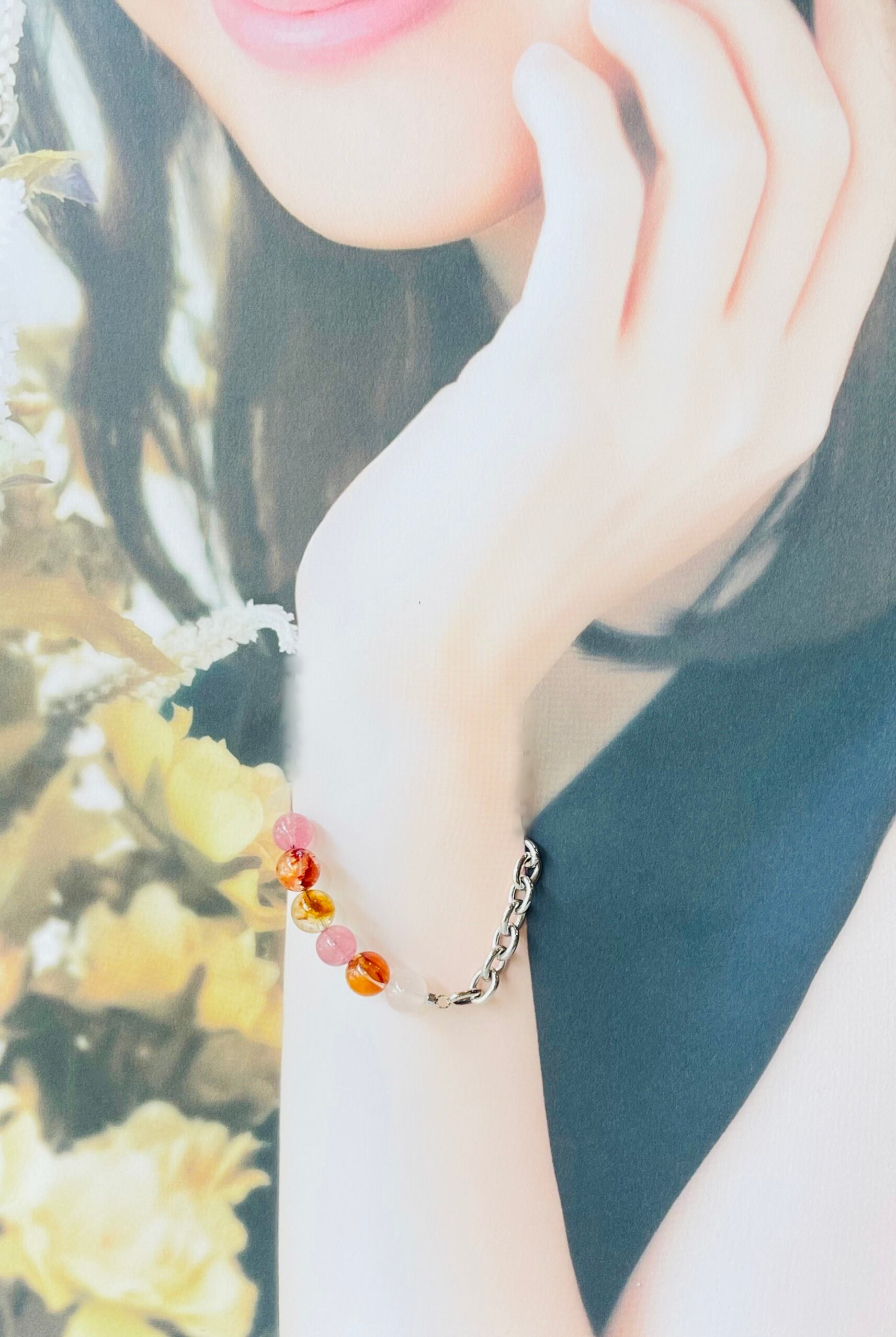 SVマルチストーンハーフエタニティーブレスレット | moeano