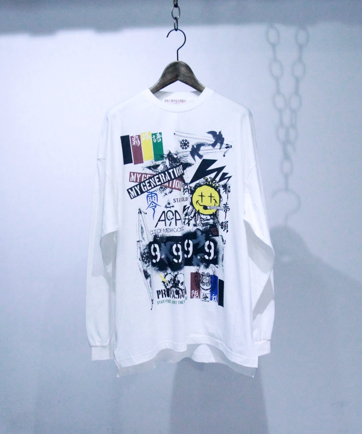 PROPA9ANDA / BLOW GRAFF L/S BIG TEE | WORKAHOLIC