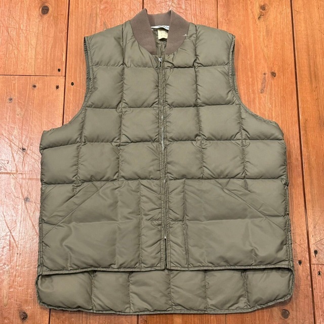 80's "Woolrich" Goose Down Vest | Pigsty Harajuku