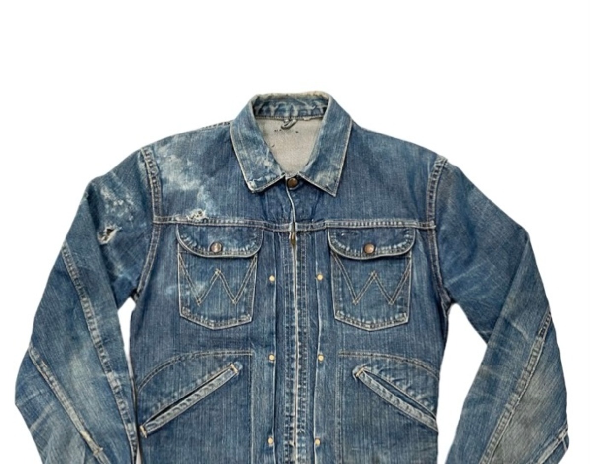 60s vintage WANGLER 24MJZ DENIM JACKET made in USA | BLACK BOX STORE
