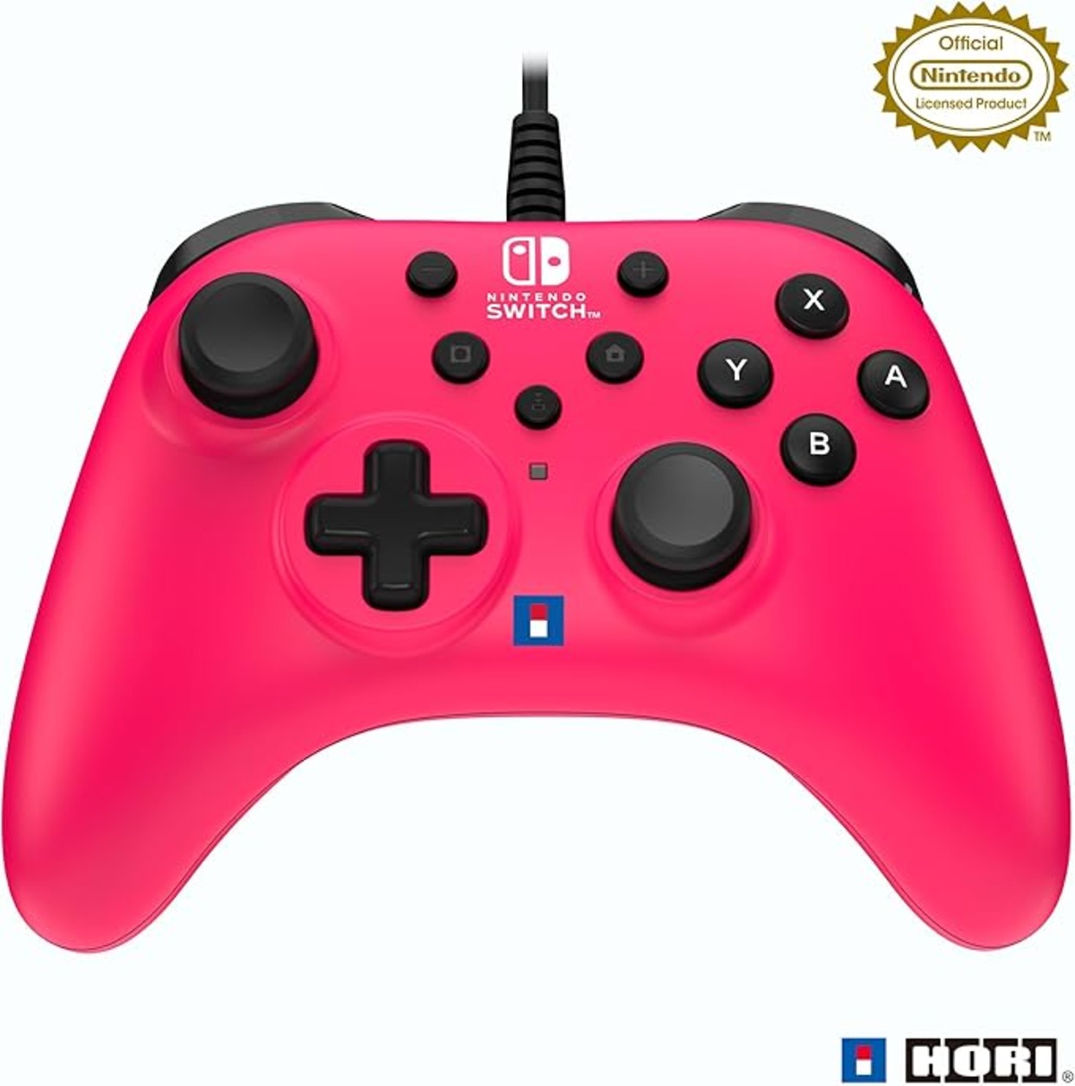 【任天堂ライセンス商品】ホリパッド TURBO for Nintendo Switch / PC マゼンダ【連射ホールド機能搭載】1 | hero01