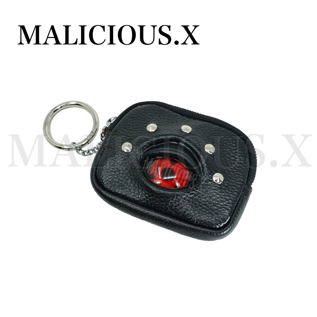 Devil ghost Eye coin case/Red | MALICIOUS.X
