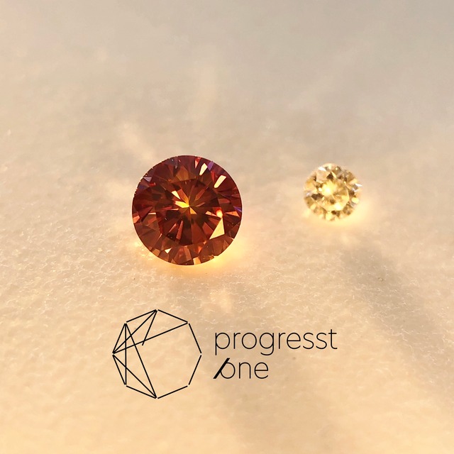 トリートピンクダイヤモンド0.05ct | progresstone