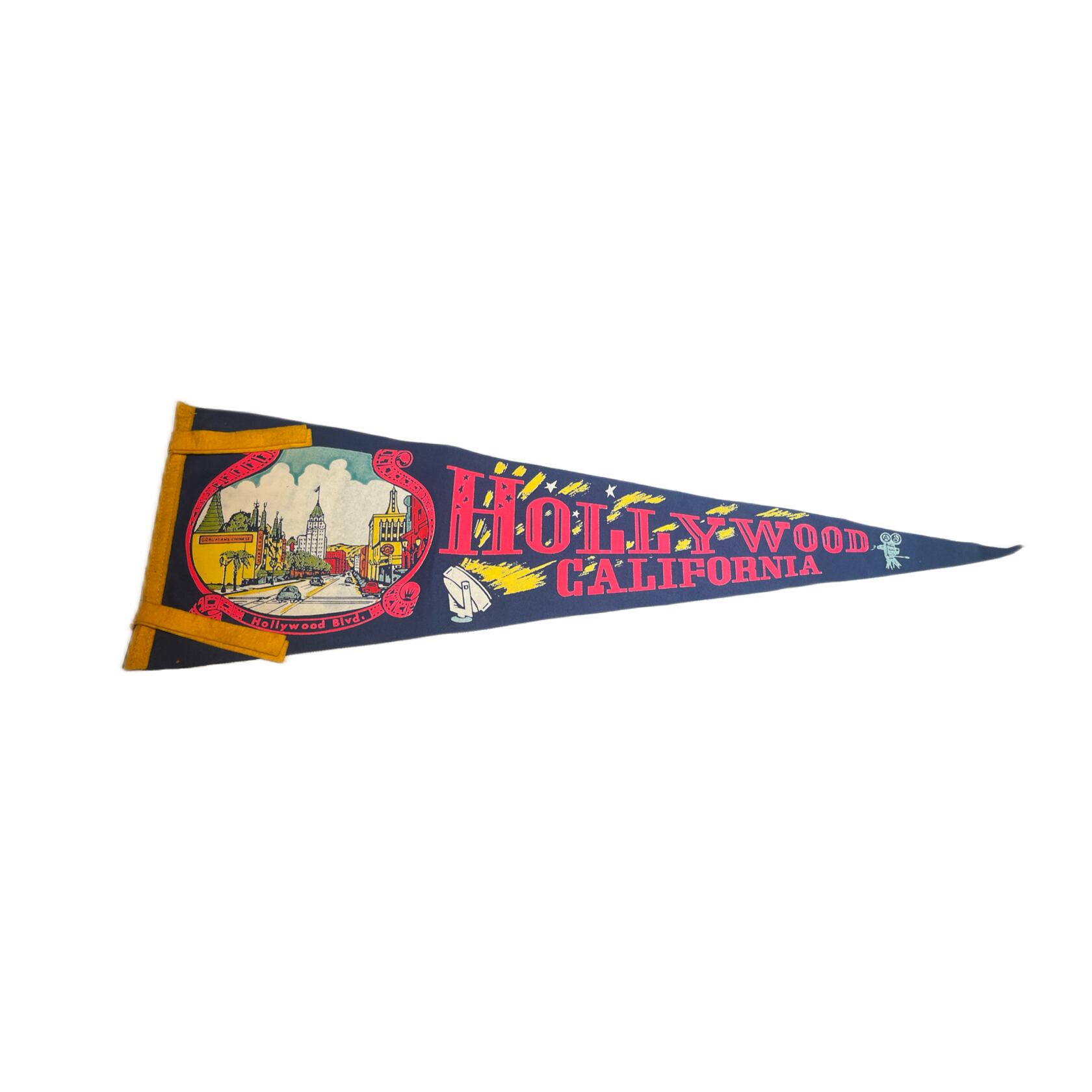 60s vtg souvenir travel pennants | doors general store