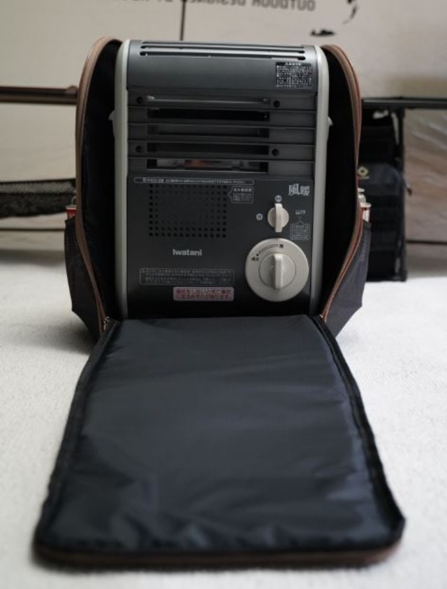 ガスストーブカバン イワタニ ファンヒーターカバン（NADO WORKS） | outdoor.beans