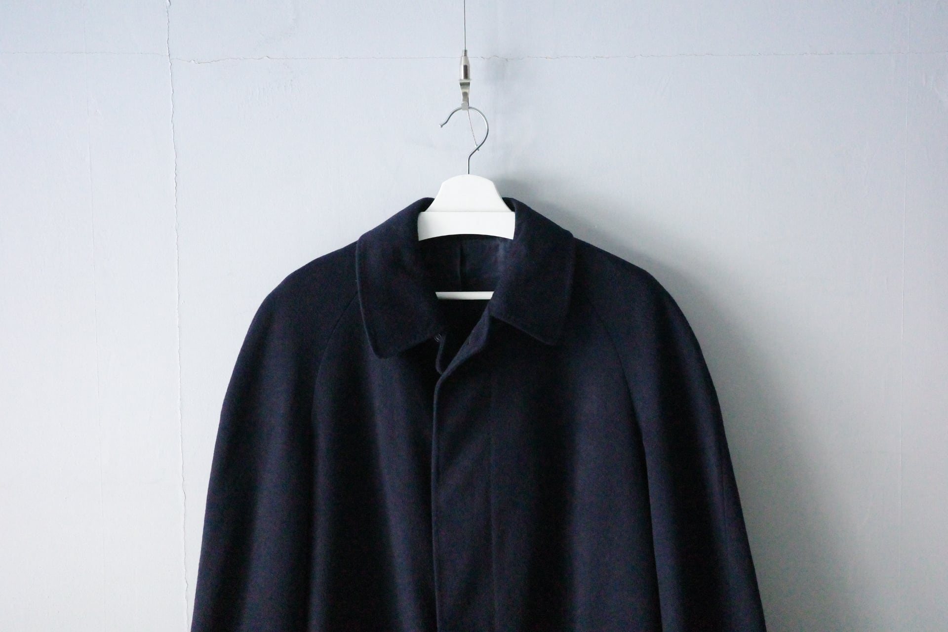 John Harding x Tibbett Cashmere balmacaan coat MADE IN ENGLAND | nola