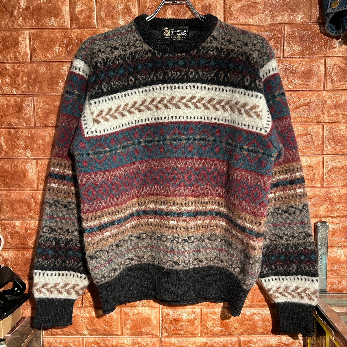 【80s】PURE WOOL KNIT | Johnson Market