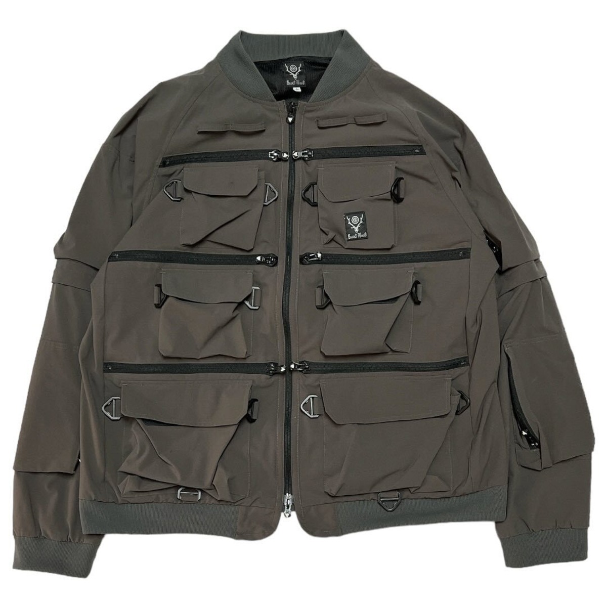 south2 west8 Multi-Pocket Zipped 2 Way Jacket | A WORD.ONLINE SHOP