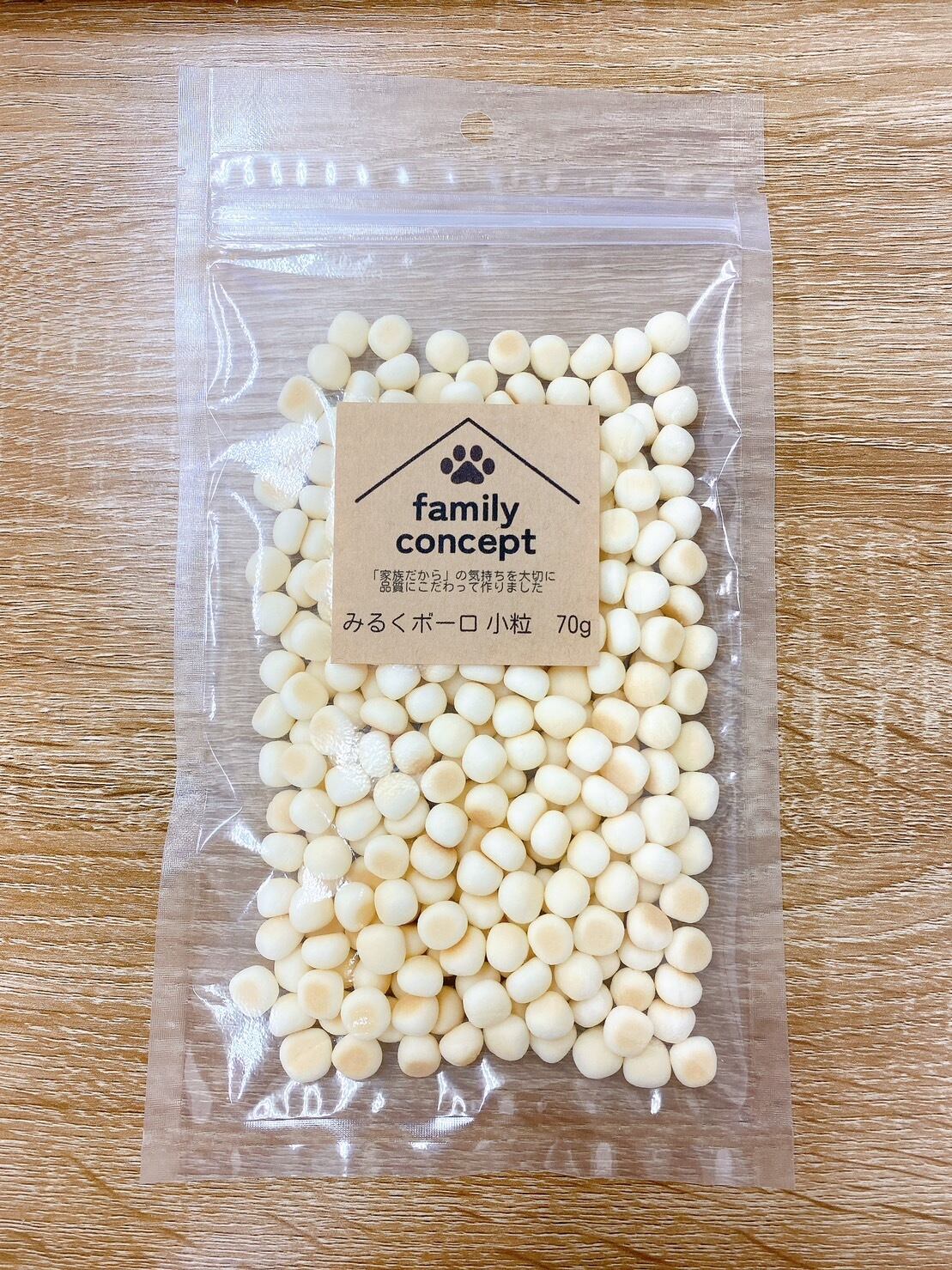 19.みるくボーロ小粒 70g | wadspet