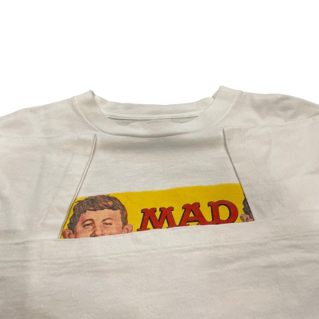 Made in USA!! 1980s "MAD magazine" print T-shirt (size XL) | Husky ...