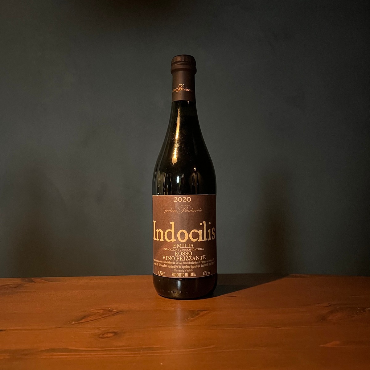 INdocilis Rosso Vino Frizzante ’20（インドシリス） | 酒室 -Centoux-