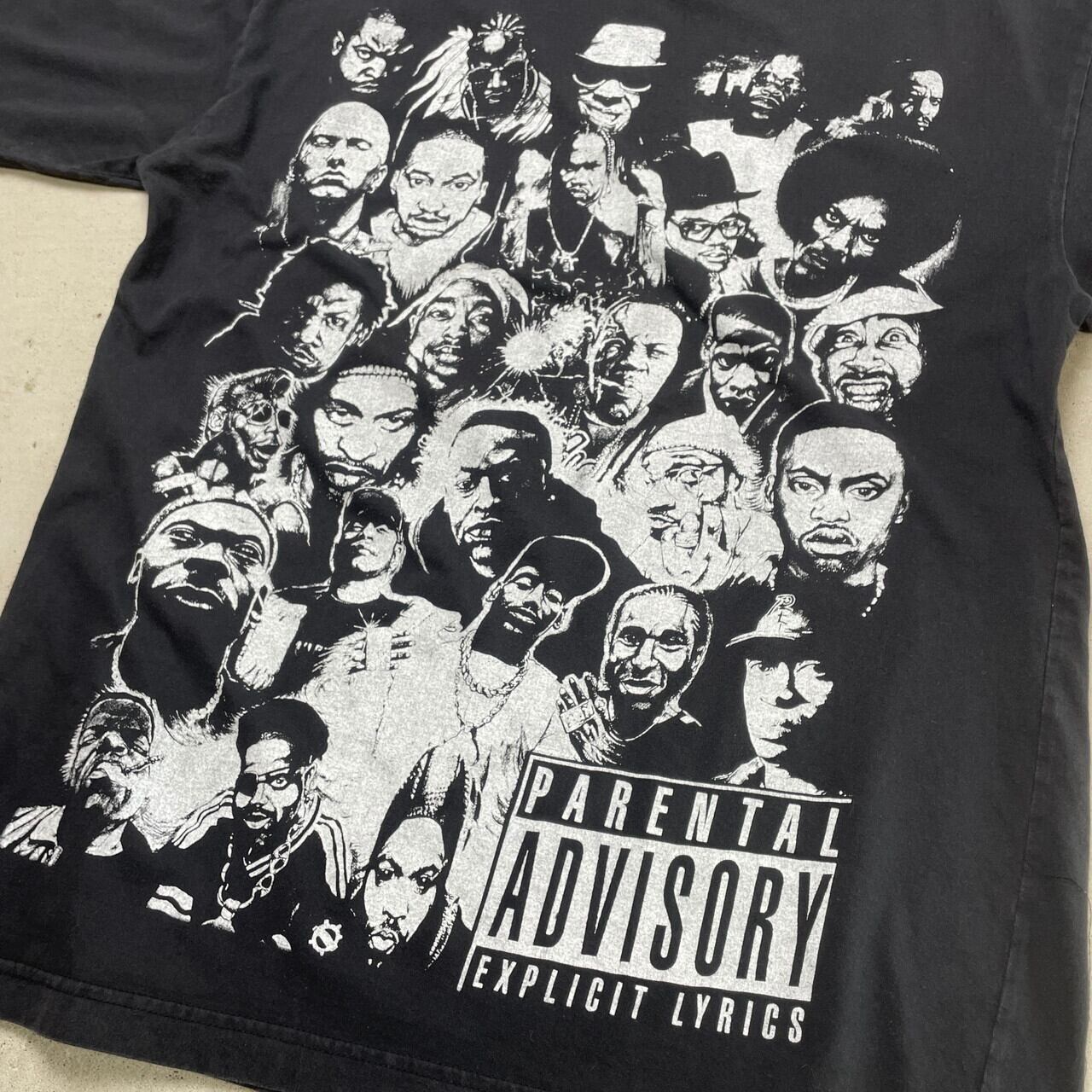 90年代〜 iCEDOUT PANTAL ADVISORY ヒップホップ ラップT 90年代〜 iCEDOUT PANTAL ADVISORY ヒップホップ ラップT