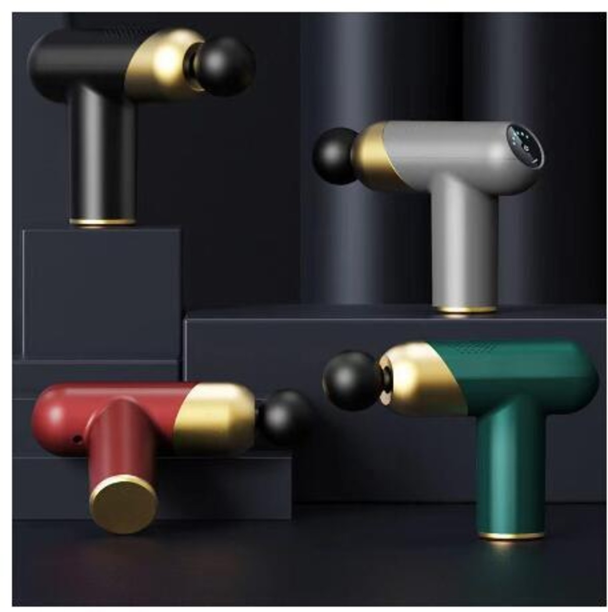 筋膜リリース 高周波マッサージ機 マッサージガン USB充電 肩 こり 筋肉痛み 電動マッサージ器 低騒音 | mt23