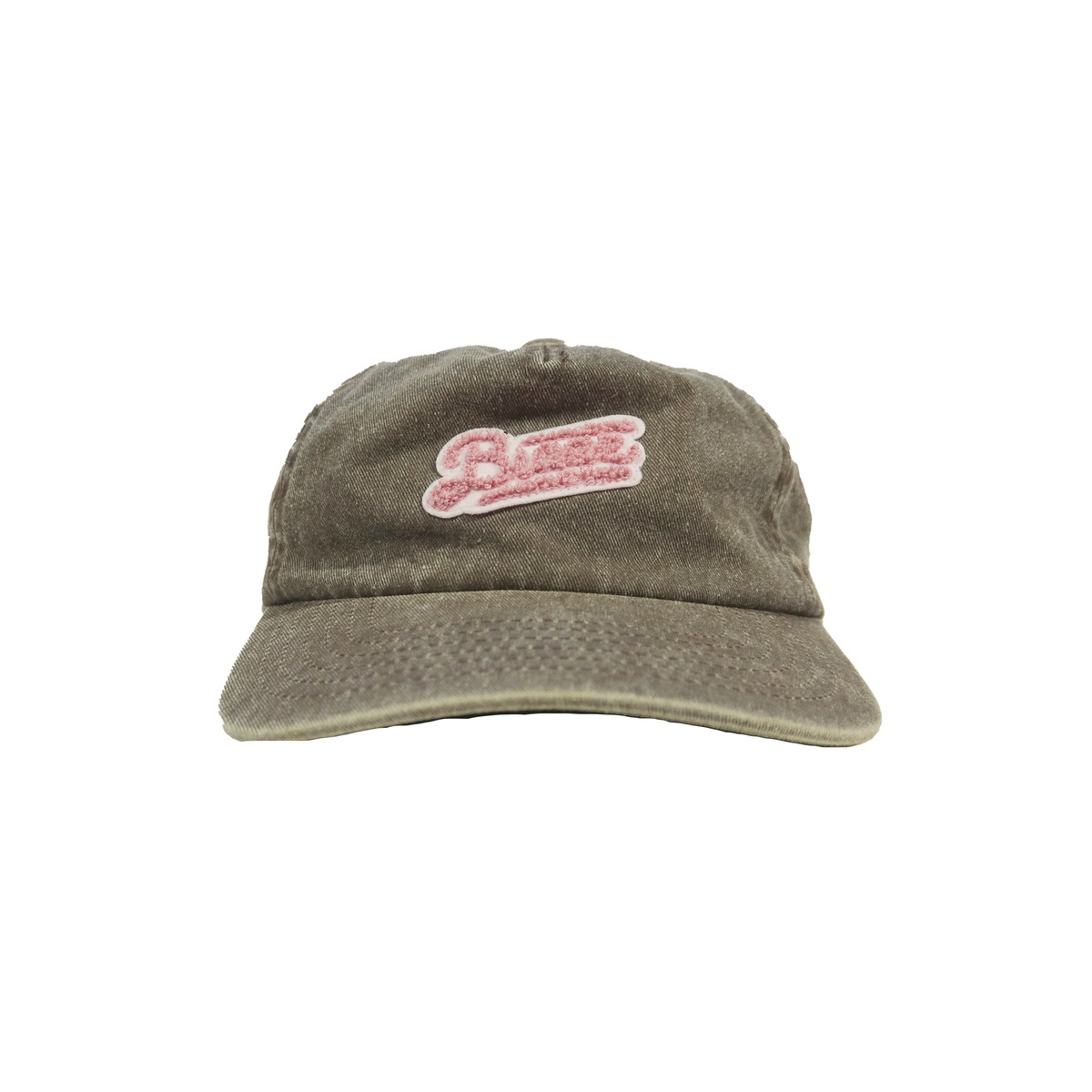 MOCO LOGO Relaxed 5 Panel Vintage Cap [BROWN] | blazz works