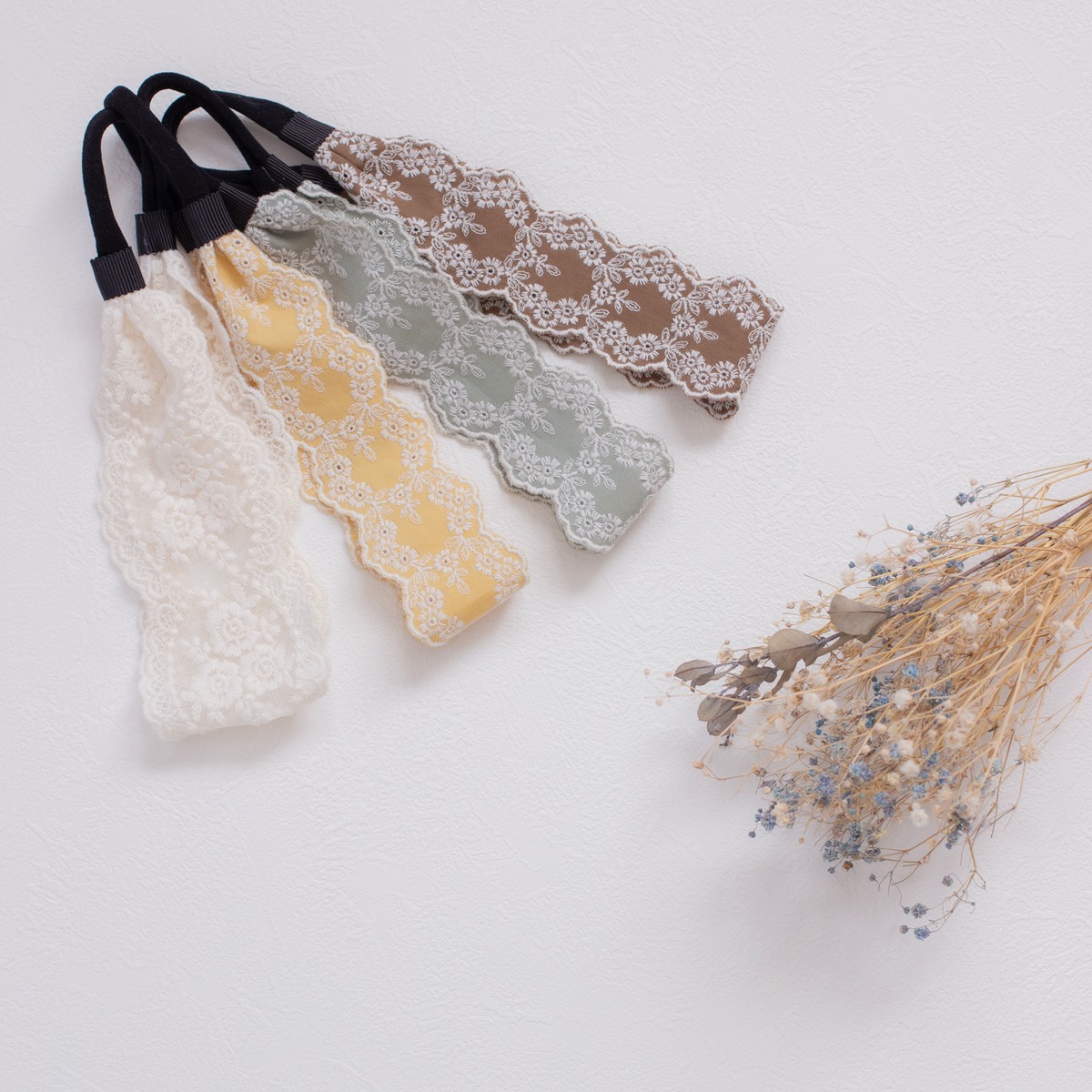 lace hair band | mollemou