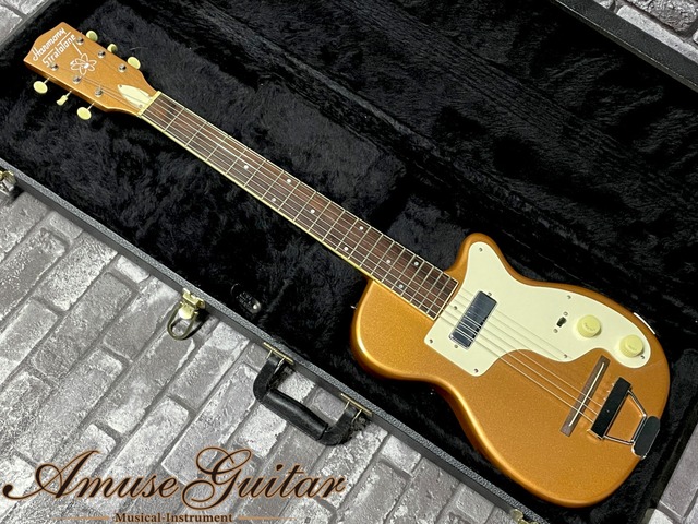Harmony H44 Stratotone Reissue # Gold 2008年製【Ritchie Valens Model】w ...