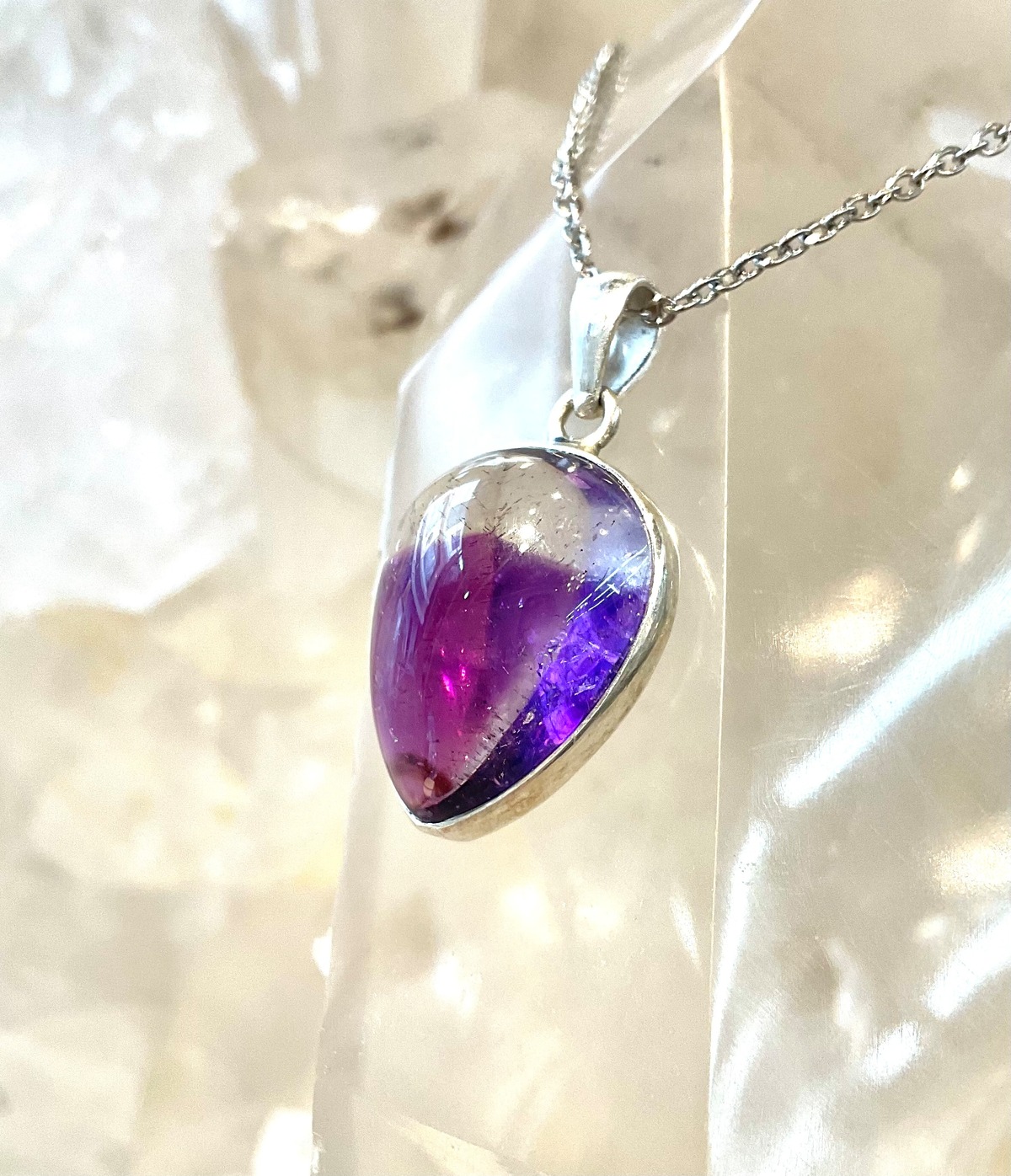 エネルギー強化！スーパーセブン・セイクリッドセブン ペンダントトップ 003 | AMERI 自由が丘店 天然石・パワーストーン・ペンデュラム