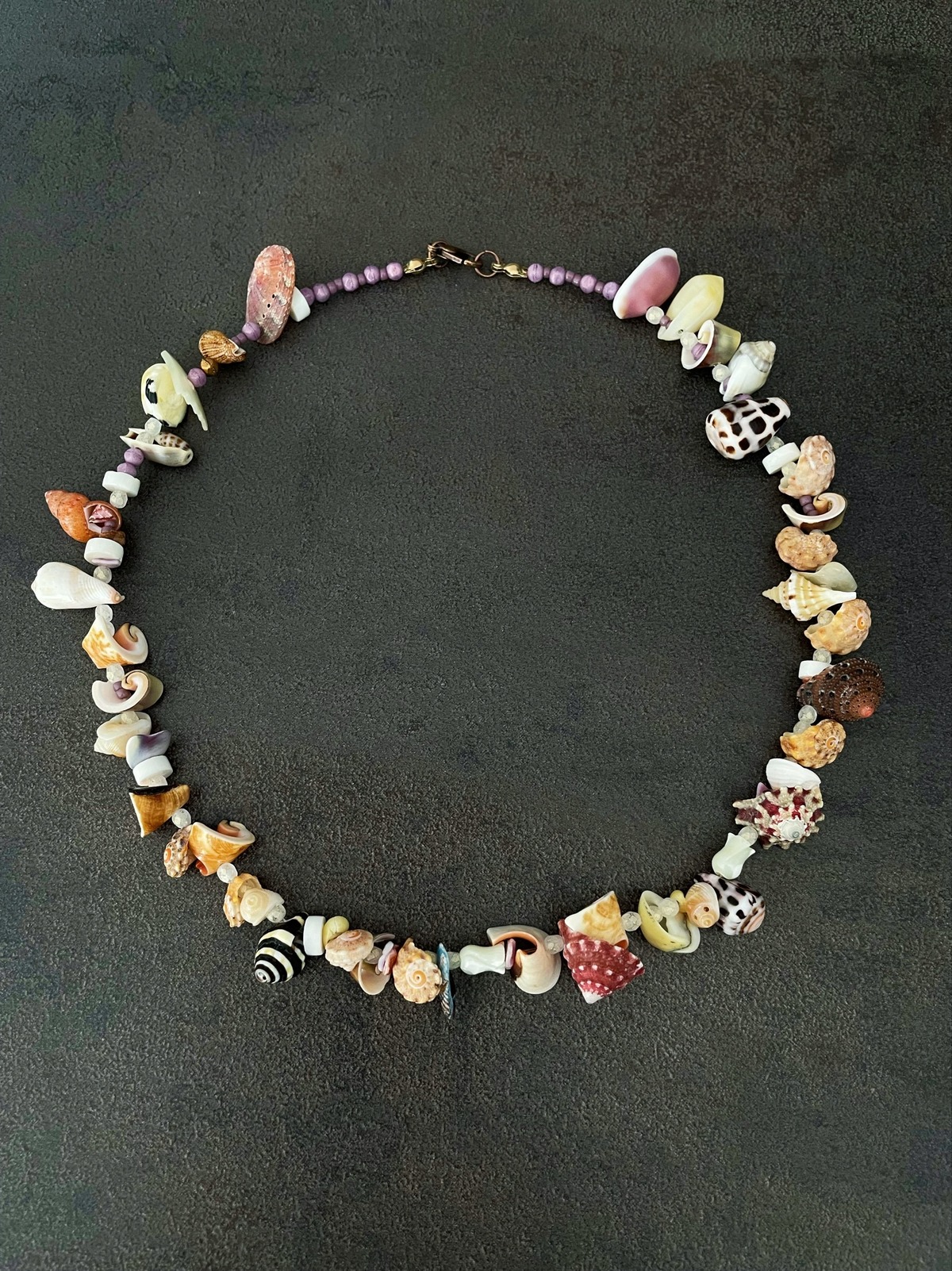 shell necklace | himitsu works