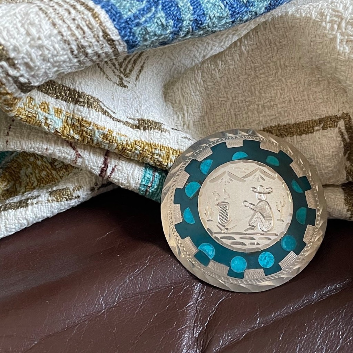 SILVER 925 メキシカン 2WAYブローチ 《SV-0069》 | ModernLoop ユーズドアクセサリー専門店