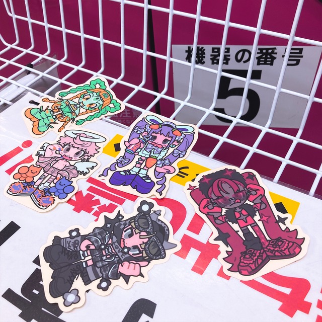 [ STICKER ] unintentionally No.4 / sticker_16 | hachika SHOP